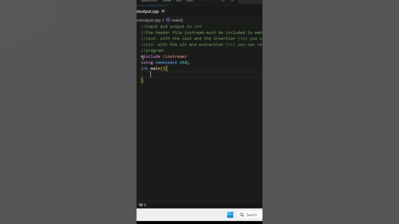 Input And Output In C Cin Cout Codingprogramming Cpp