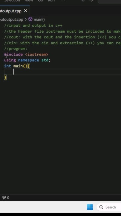 Input And Output In C Cin Cout Codingprogramming Cppcplusplusprogramming Shorts