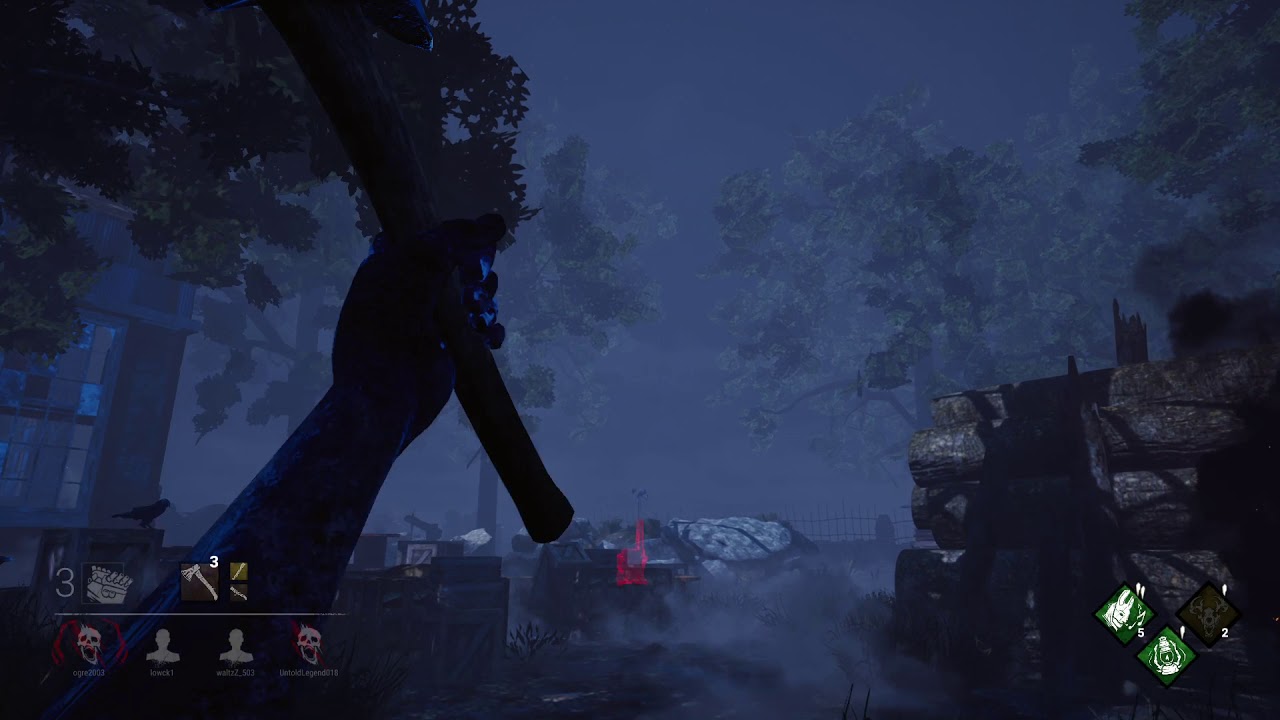 DbD PS4 Rank 5 Huntress: Prestige Perks, They Wanted My Totem... - YouTube