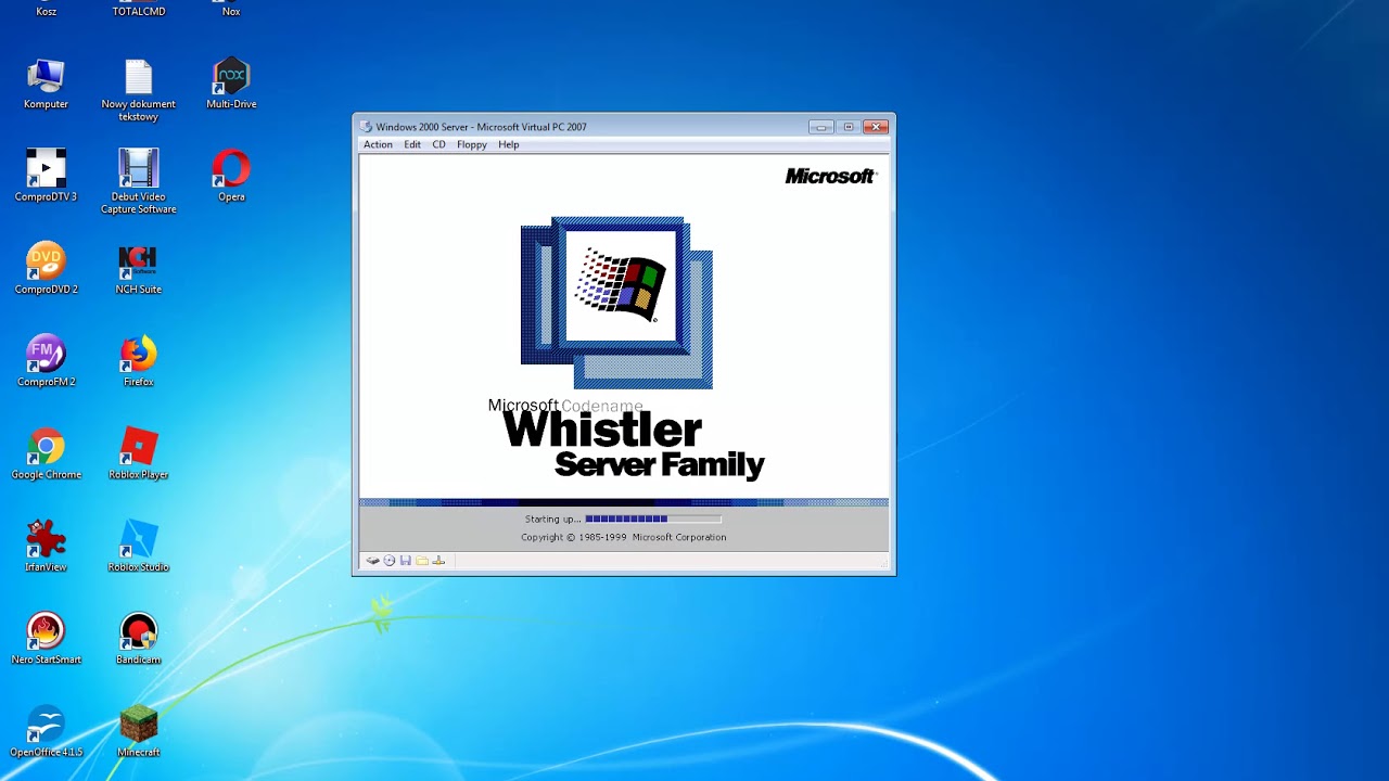 Windows Whistler Advanced Server Upgrading Builds 2267 - 2433 + Demo ...