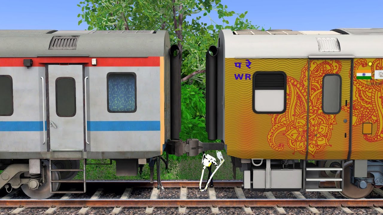 WAP-7 ELECTRIC ENGINE COUPLE With Power Car To LHB TEJAS RAJDHANI ...
