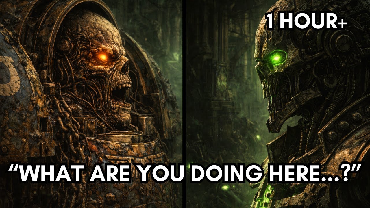 When Necrons Find a Sleeping Dreadnought in Their Tomb in Warhammer 40k ...