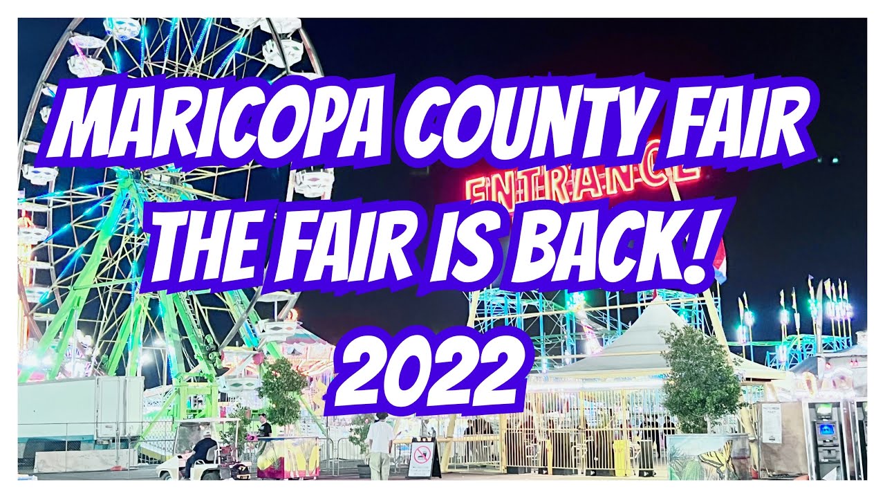 The Maricopa County Fair - Last Day - Night Walk - Downtown Phoenix ...