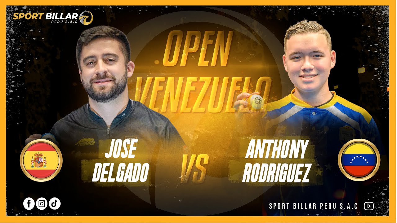 JOSE DELGADO 🇪🇸🆚🇻🇪 ANTHONY RODRÍGUEZ 🇻🇪- OPEN VENEZUELA 202 - YouTube