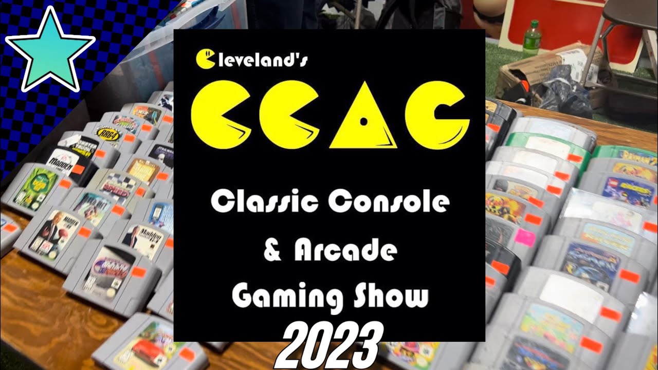 Classic console & arcade gaming show 2023 - YouTube