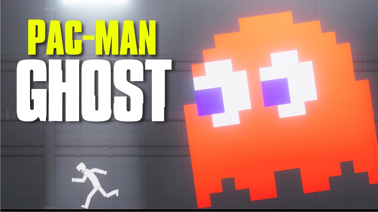 People vs Pac-Man Ghosts AI [People Playground 1.27] - YouTube
