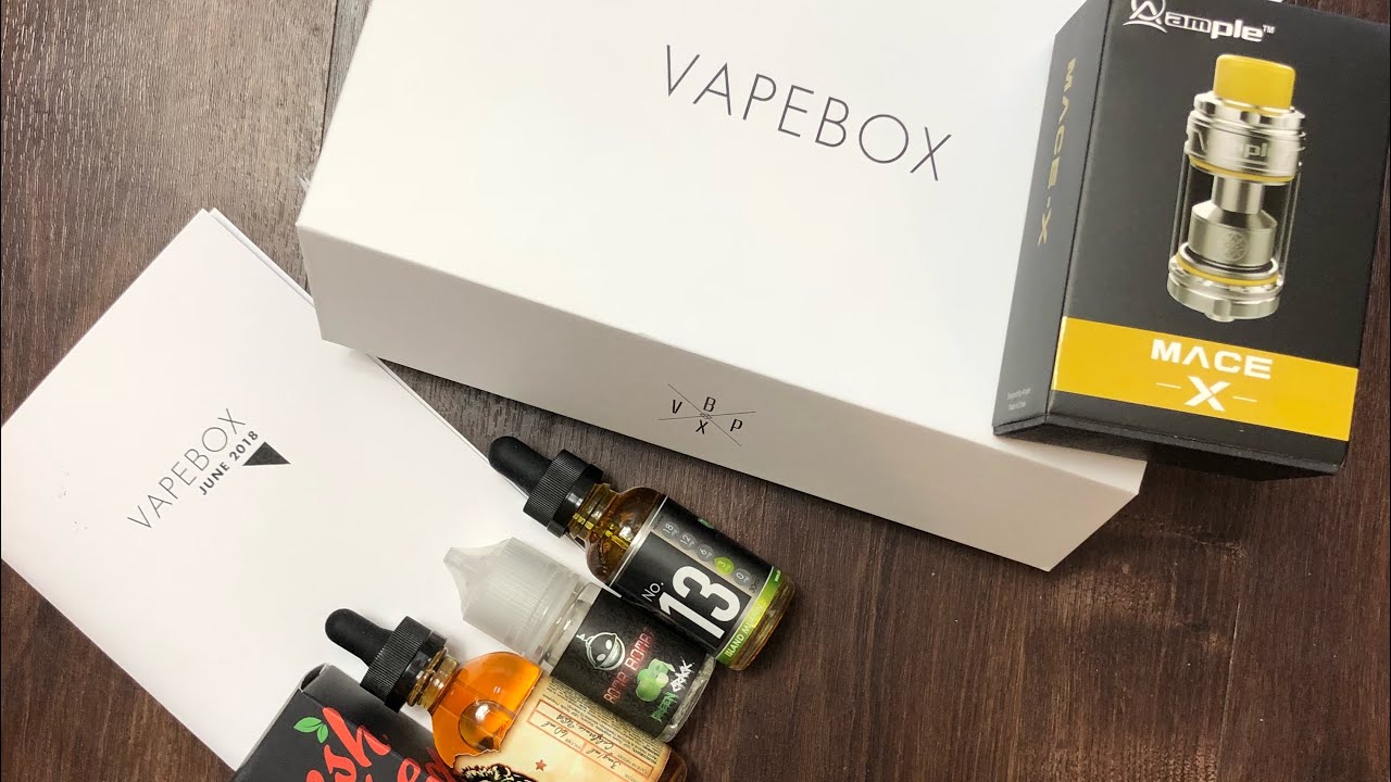 What's In My Vapebox? || June 2018 - YouTube