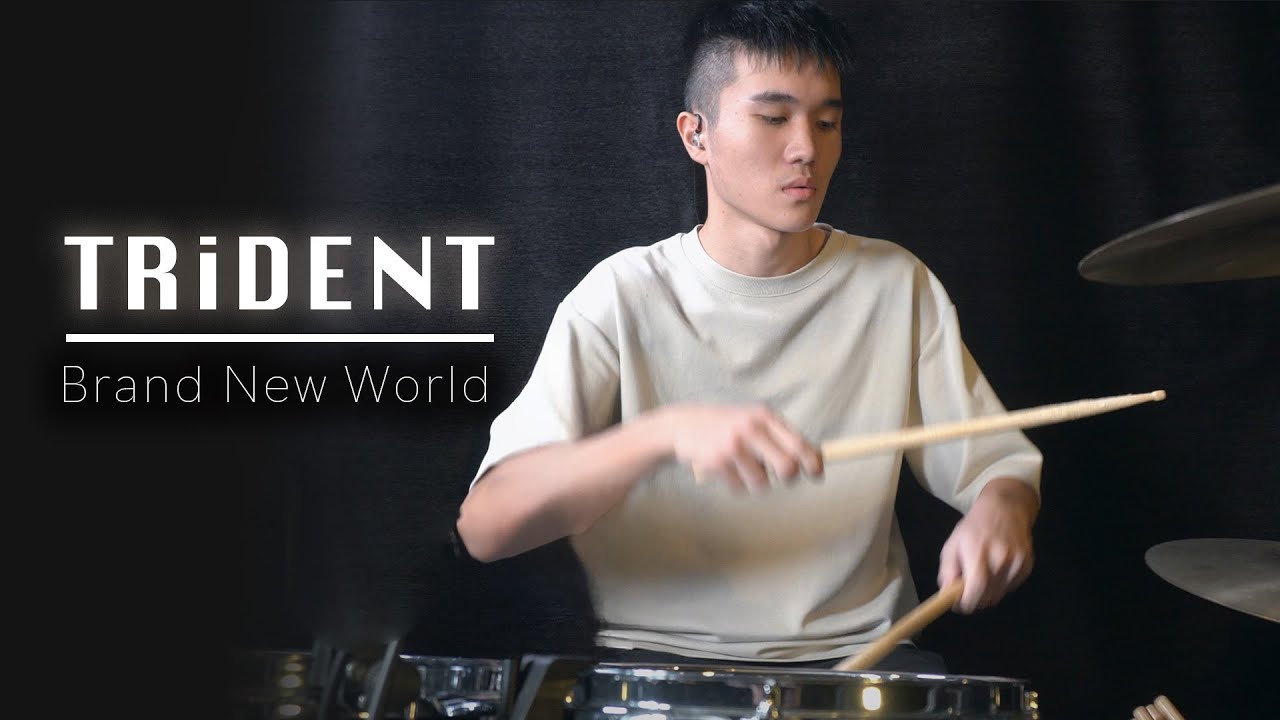 Brand New World - TRiDENT - Student Drum Cover Series #16 - DrumLab Taipei - YouTube