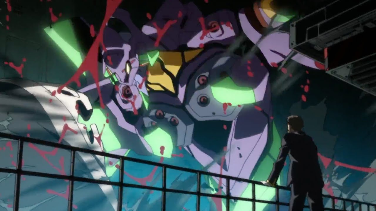 Evas vs 10th Angel (Evangelion Rebuild) - YouTube
