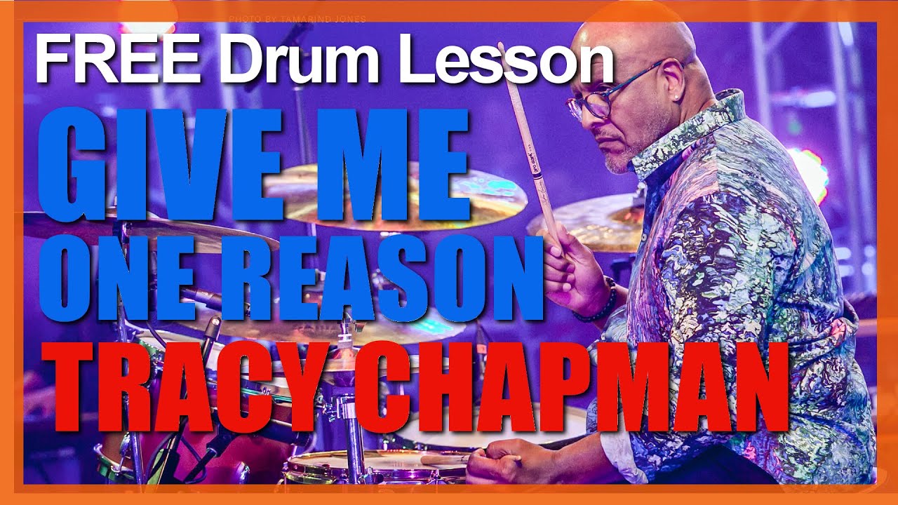 Give Me One Reason (Tracy Chapman) ★ FREE Video Drum Lesson | How To ...