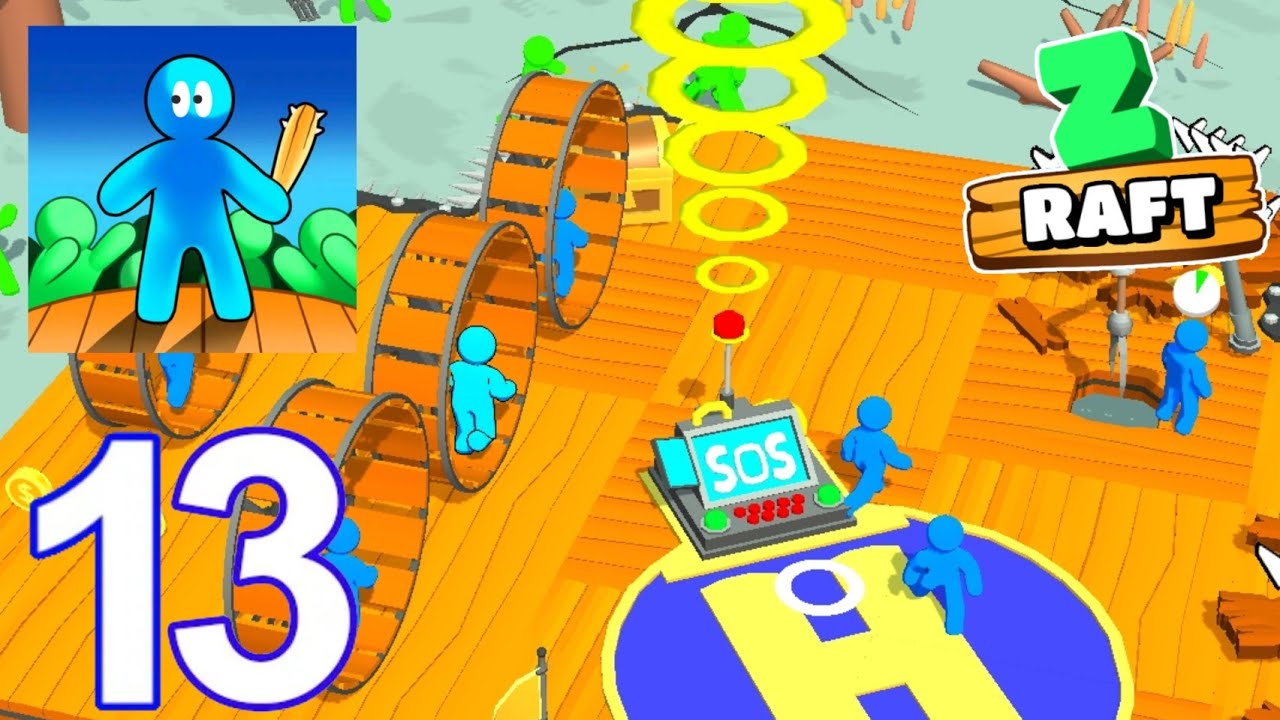 Zombies Raft 🧟‍♂️ - Gameplay Walkthrough - Part 13 (Android,ios) - YouTube