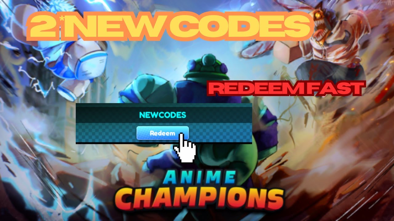NEW ANIME CHAMPIONS CODES - YouTube