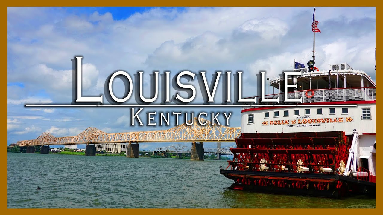 LOUISVILLE (Kentucky) en 4K UHD | Un día visitando la bella ciudad a ...