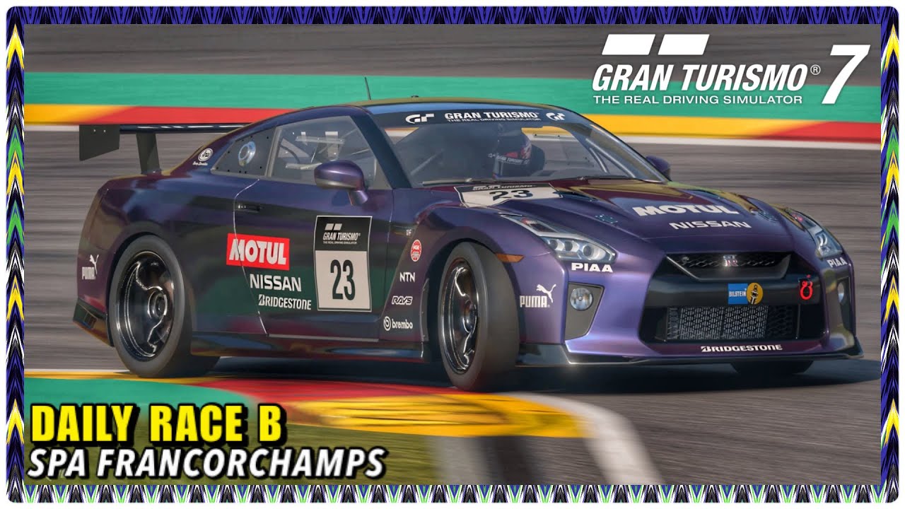GRAN TURISMO 7 / DAILY RACE B / PS5 / 06 OCT 2022 - NISSAN GTR GR4 ...
