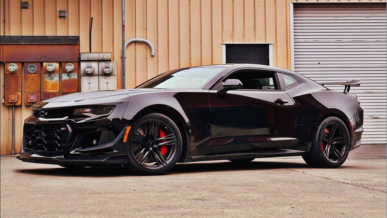 PPF Track Package on a Camaro ZL1 - Moro Auto Spa - YouTube
