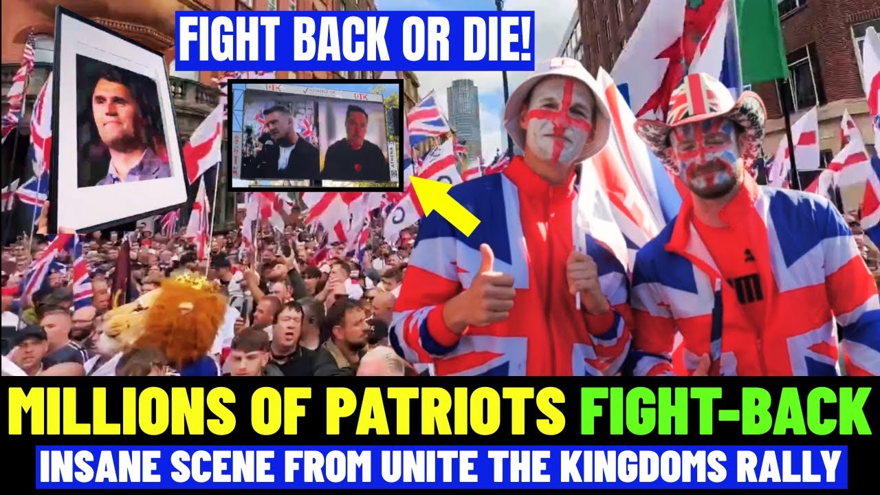 Millions of British PATRIOTS Take To London Streets To Fight Back ...