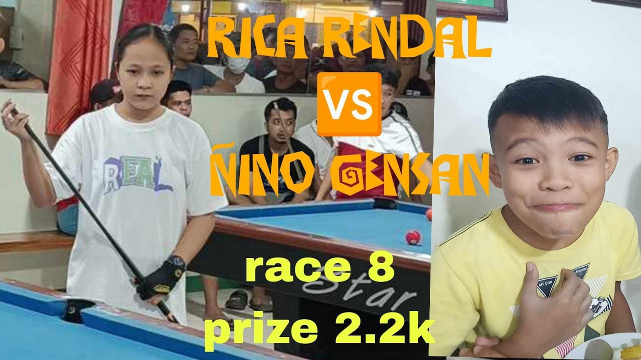 RICA RENDAL 🆚 niño Glan race8 - YouTube