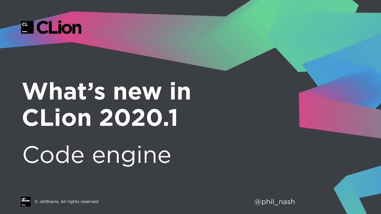 What's New in CLion 2020.1: Code Engine - YouTube