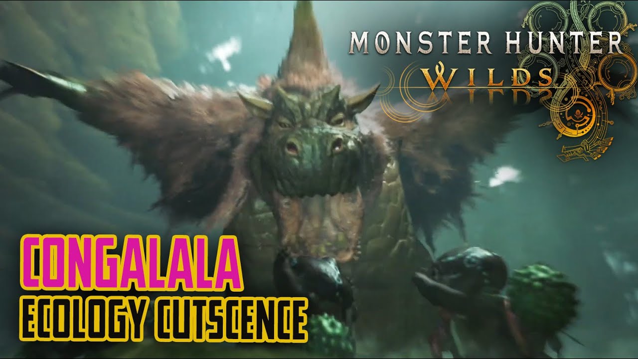 Congalala Ecology Cutscene - Monster Hunter Wilds - YouTube