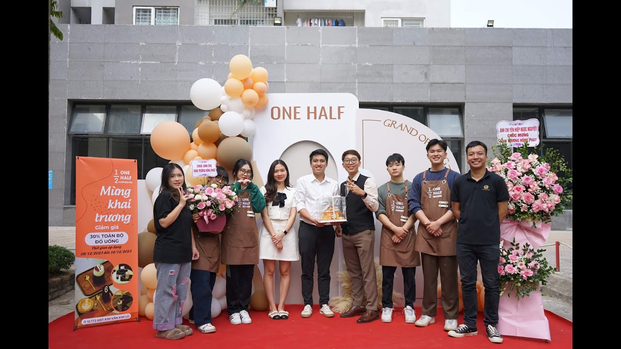 Setup One Half Coffee & Tea cùng TAF Bar Setup - YouTube