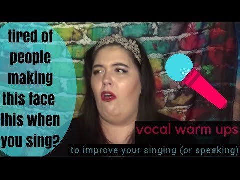 vocal warm ups to improve singing (and speaking) - YouTube