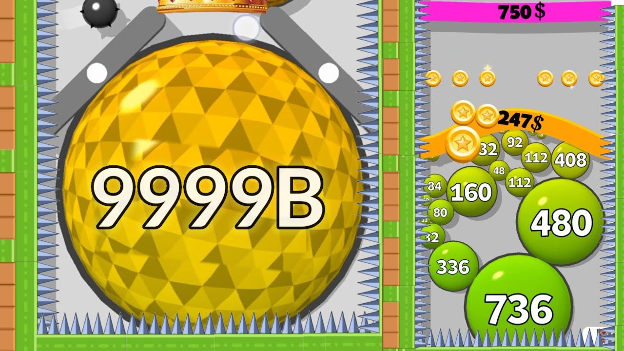 Satisfying Mobile Gameplay/ Puff Up - balloon puzzle vs balloons merge ...