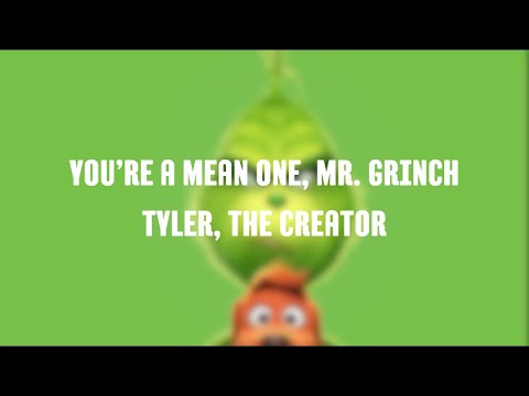 You're A Mean One, Mr. Grinch - Tyler, The Creator - YouTube