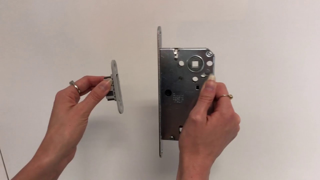 Zo werkt een magnetisch deurslot - YouTube