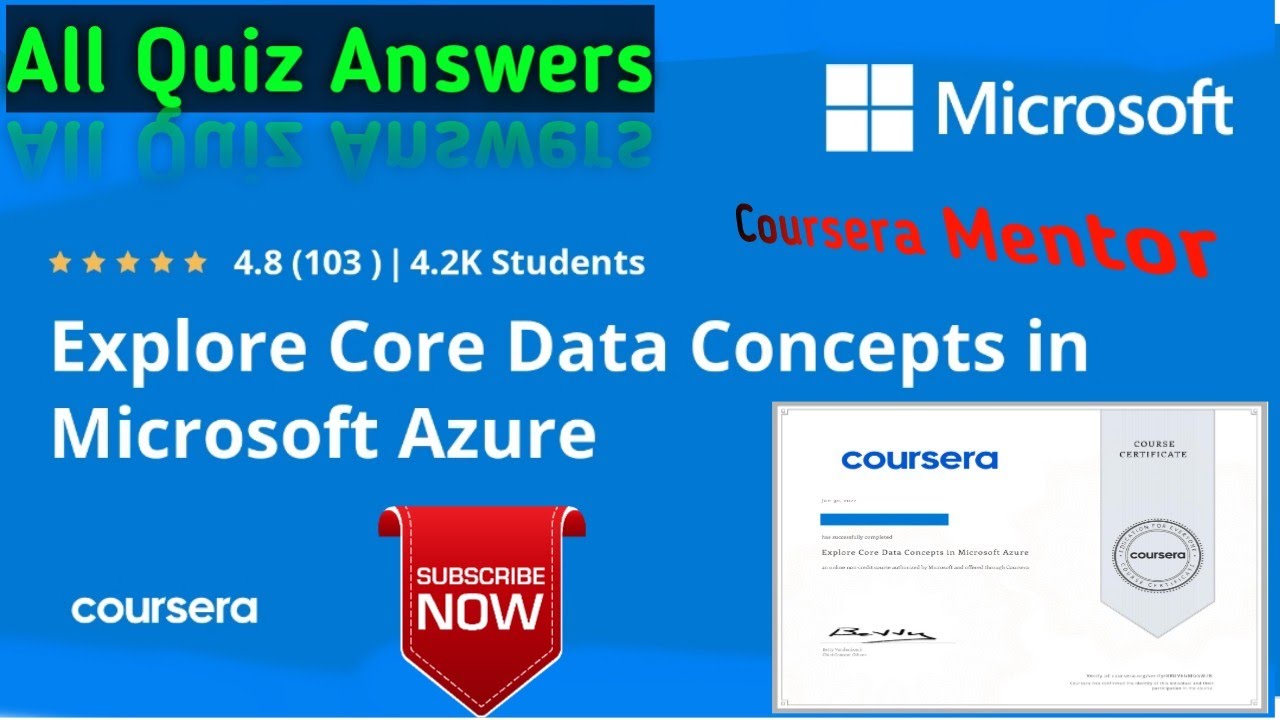 Introduction To Microsoft Azure Cloud Services Coursera AZ 900 Exam introduction-to-microsoft-azure-cloud-services-coursera-az-900-exam