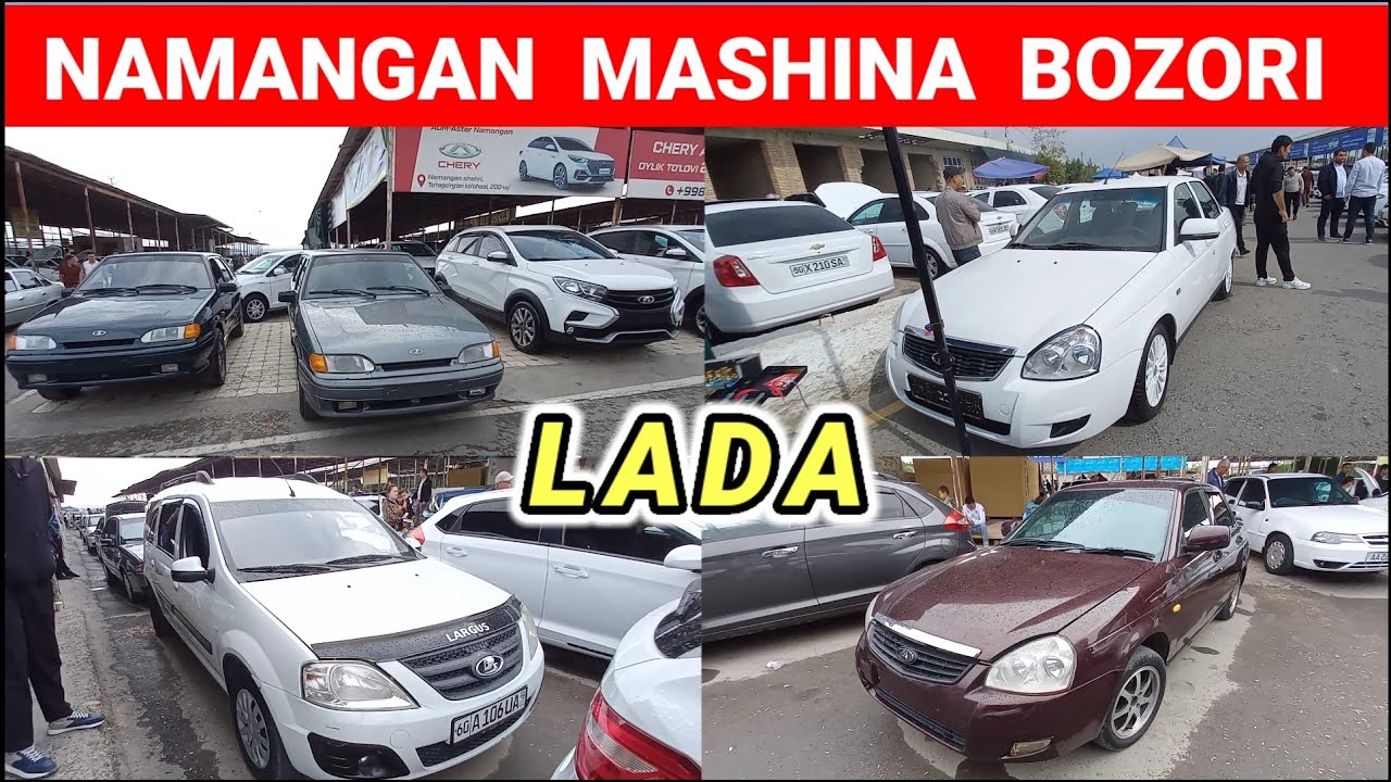 LADA AVTO MASHINA NARXLARI 2024. NAMANGAN MASHINA BOZORI. | AVTO VODIY ...