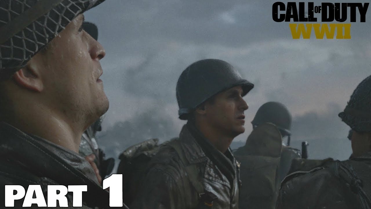 CALL OF DUTY WW2 CAMPAIGN WALKTHROUGH PART 1 - YouTube