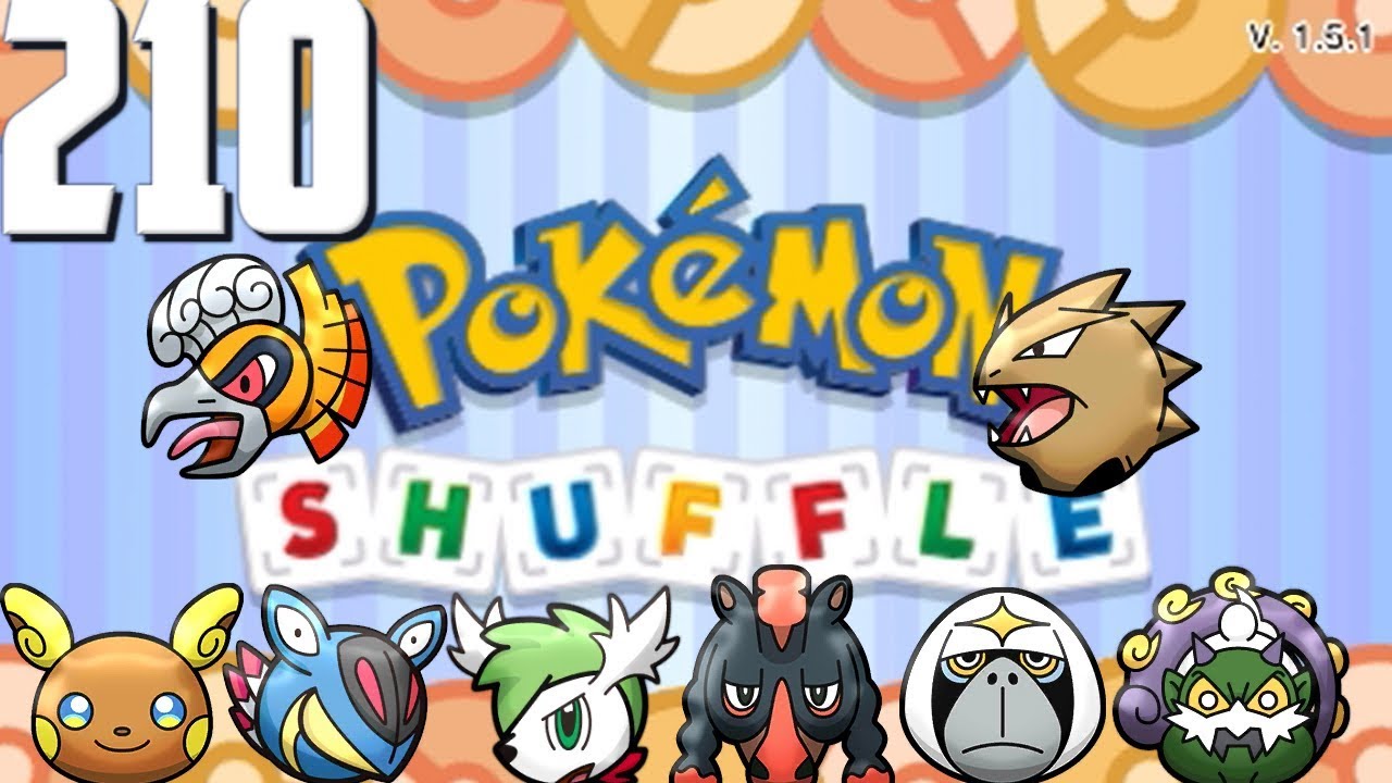 Pokemon Shuffle - Shiny Ho-Oh, Tyranitar, Shaymin Sky, Alolan Raichu ...