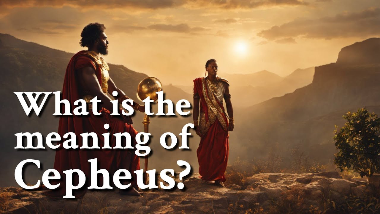 What is the meaning of Cepheus? Greek Mythology Story - YouTube