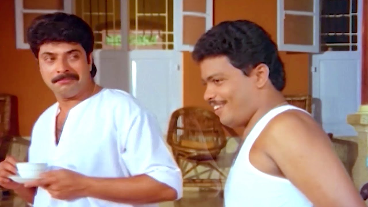 കുരുട്ടുബുദ്ധികൊണ്ട് ചിരിപ്പിക്കാൻ ജഗദീഷും മമ്മൂക്കയും | Mammootty ...