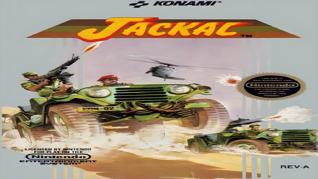 Jackal (NES) – Full Walkthrough 4K Clásico de Konami (1986) - YouTube