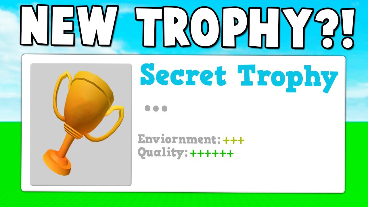 I Got Bloxburg's SECRET TROPHY... - YouTube