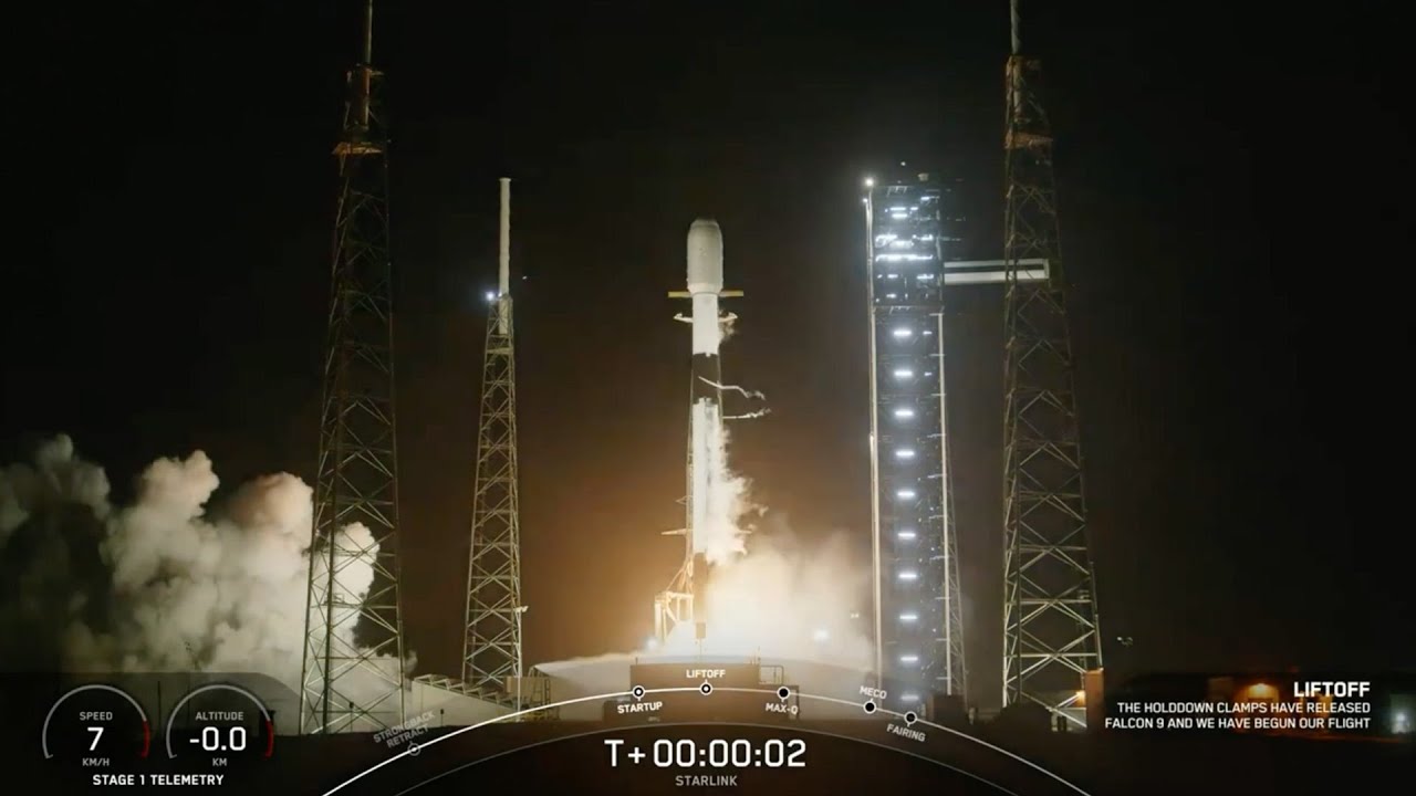 Spacex Launches Starlink Batch To Complete Doubleheader Nails Landing
