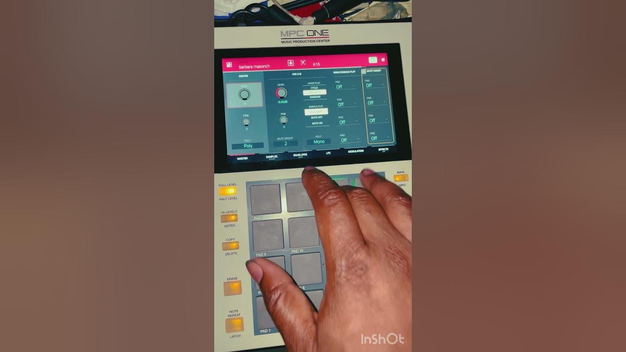 MPC ONE using mute groups in a program #hiphop #mpc #mpceexpress #howto - YouTube