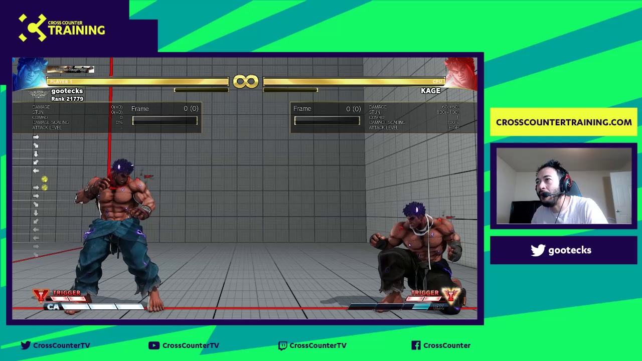 SFV Training with gootecks - diagnosing negative edge issues - YouTube