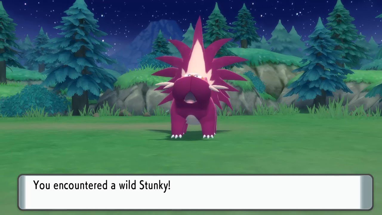 Shiny Stunky after 780 REs - Pokémon Brilliant Diamond DTQ #4 - YouTube