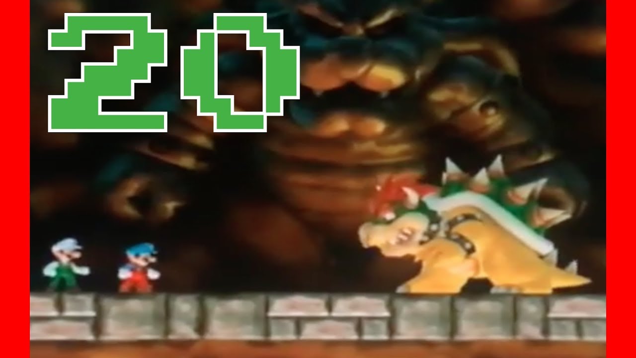 Let's Co-op Play Newer Super Mario Bros. Wii w/ Emma Part 20 *Bowser ...