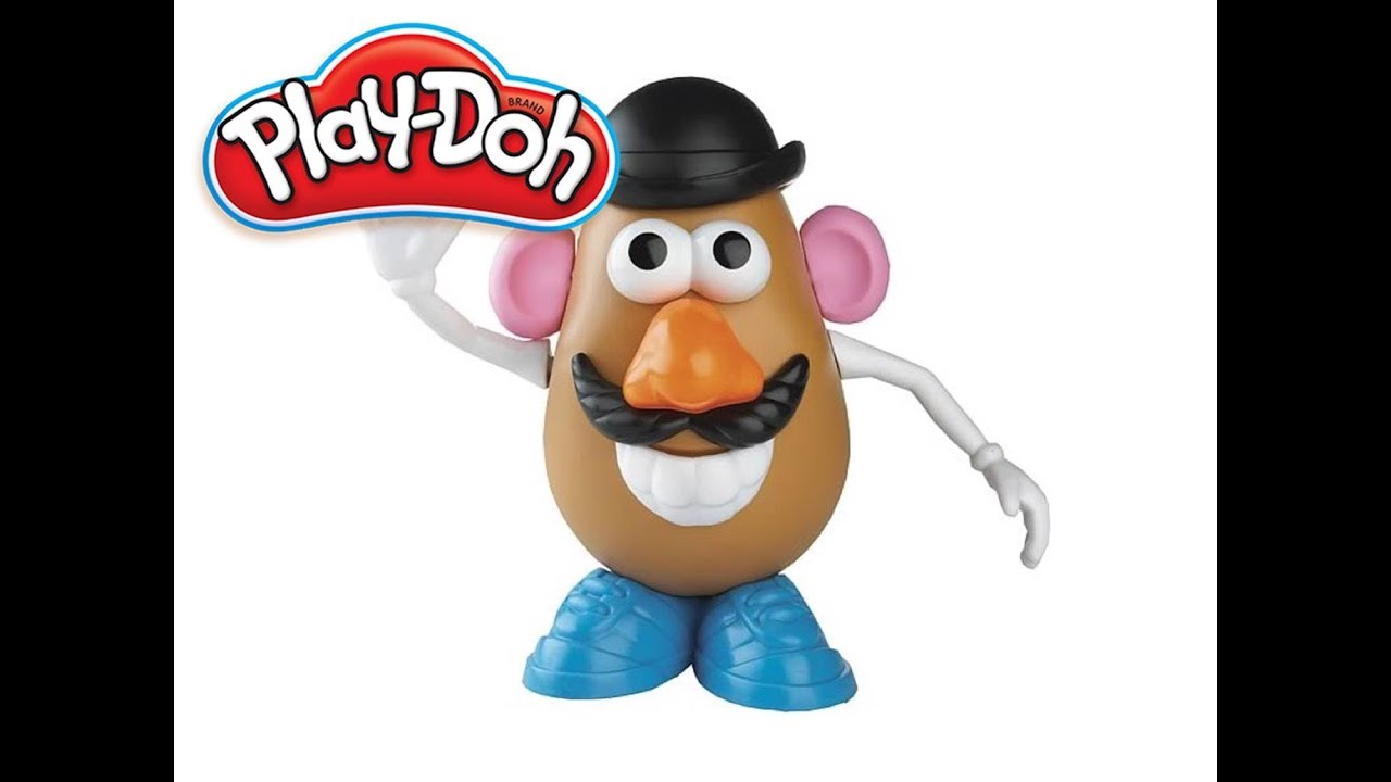 Play Doh Mr Potato Head Make Funny Faces Grow Hair Disney Play Doh ...