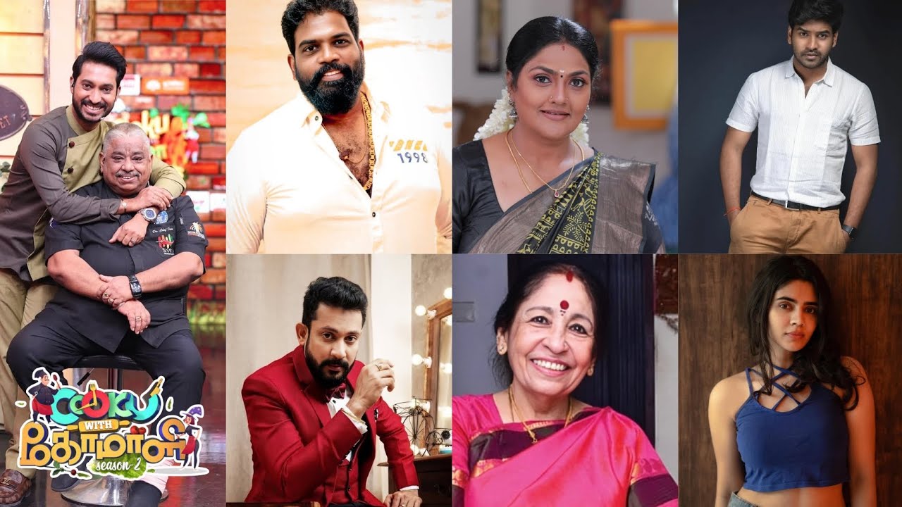 Cook with Comali Season 6 Contestants List | Cook with Comali Season 6 ...