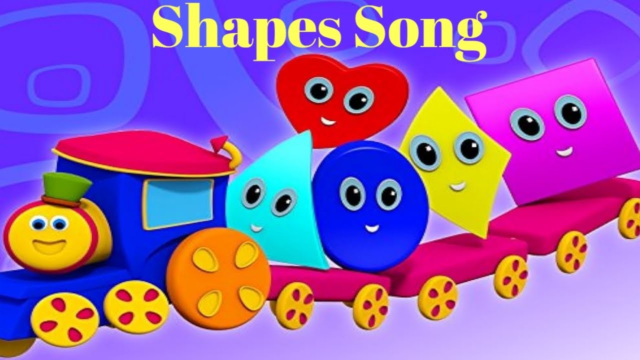 shapes song | shapes rhymes | we are shapes | Nursery Rhymes ...