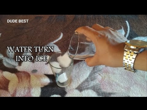 Water Turn Into Ice Magic Water Turn Into Ice Magic - YouTube