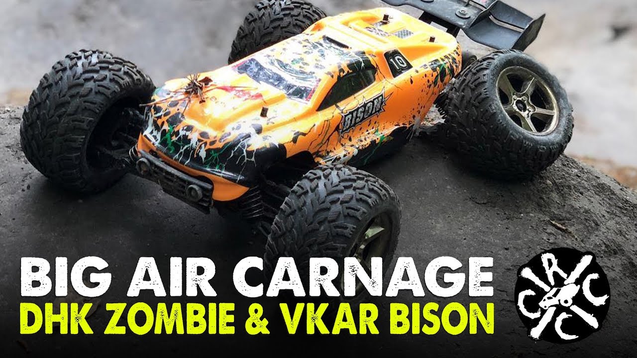 DHK Zombie On 4S and VKAR Bison On 3S at the BMX Trails - YouTube