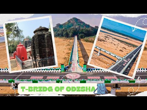 SINGHANATH TEMPLE & T-BRIDGE ||(longest bridge of odisha-3.4km ...