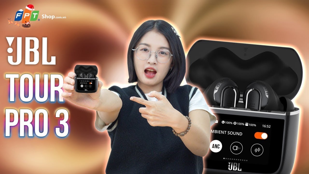 Đánh giá nhanh JBL Tour Pro 3 - Màn hình không hề PHẾ, PIN trâu, mọi ...