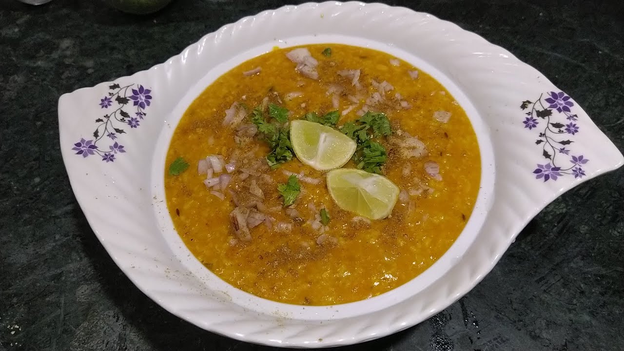 Veg haleem spicy and tasty recipe by Hasbe Zaika - YouTube