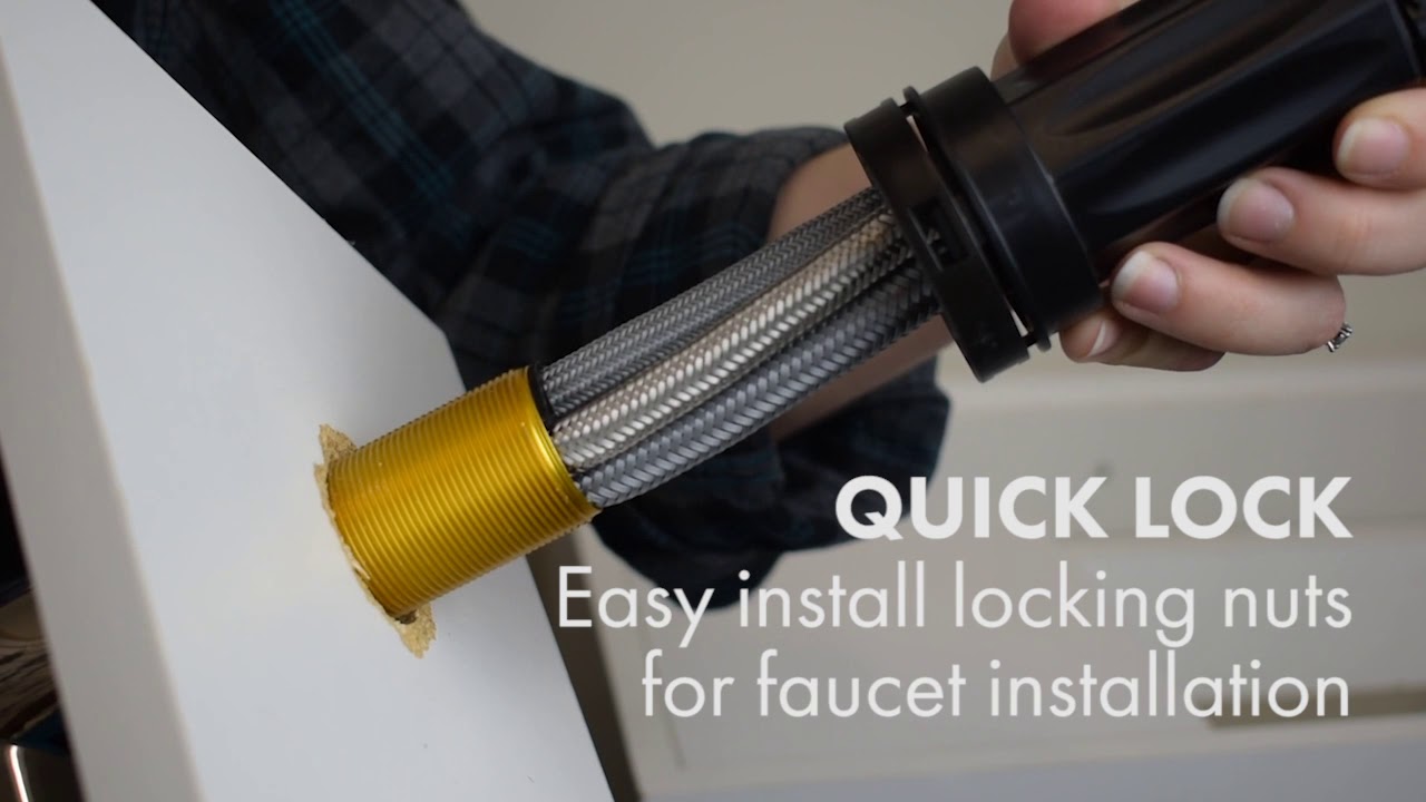 Belanger by Keeney Quick-Lock Anchoring Technology For Kitchen Faucets ...